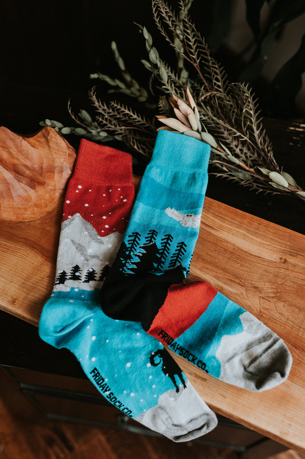 Rocky Mountains Men's Canadian Landscape Socks – Alberta's Own