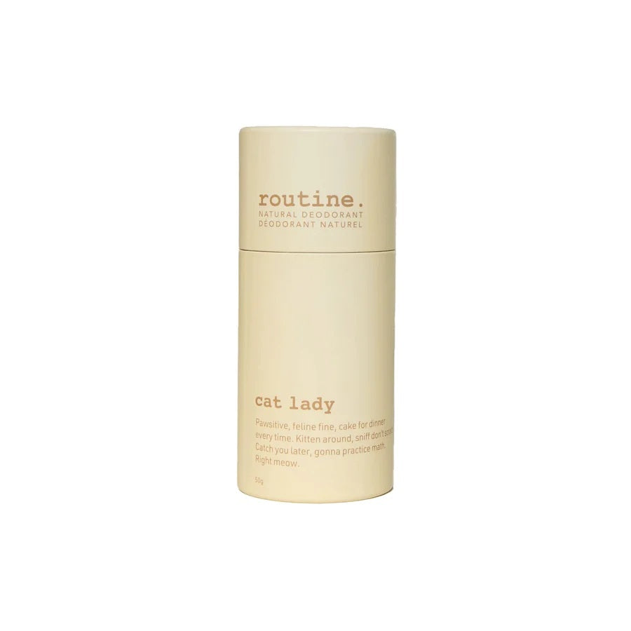 Cat Lady Routine Natural Deodorant Stick – Alberta's Own