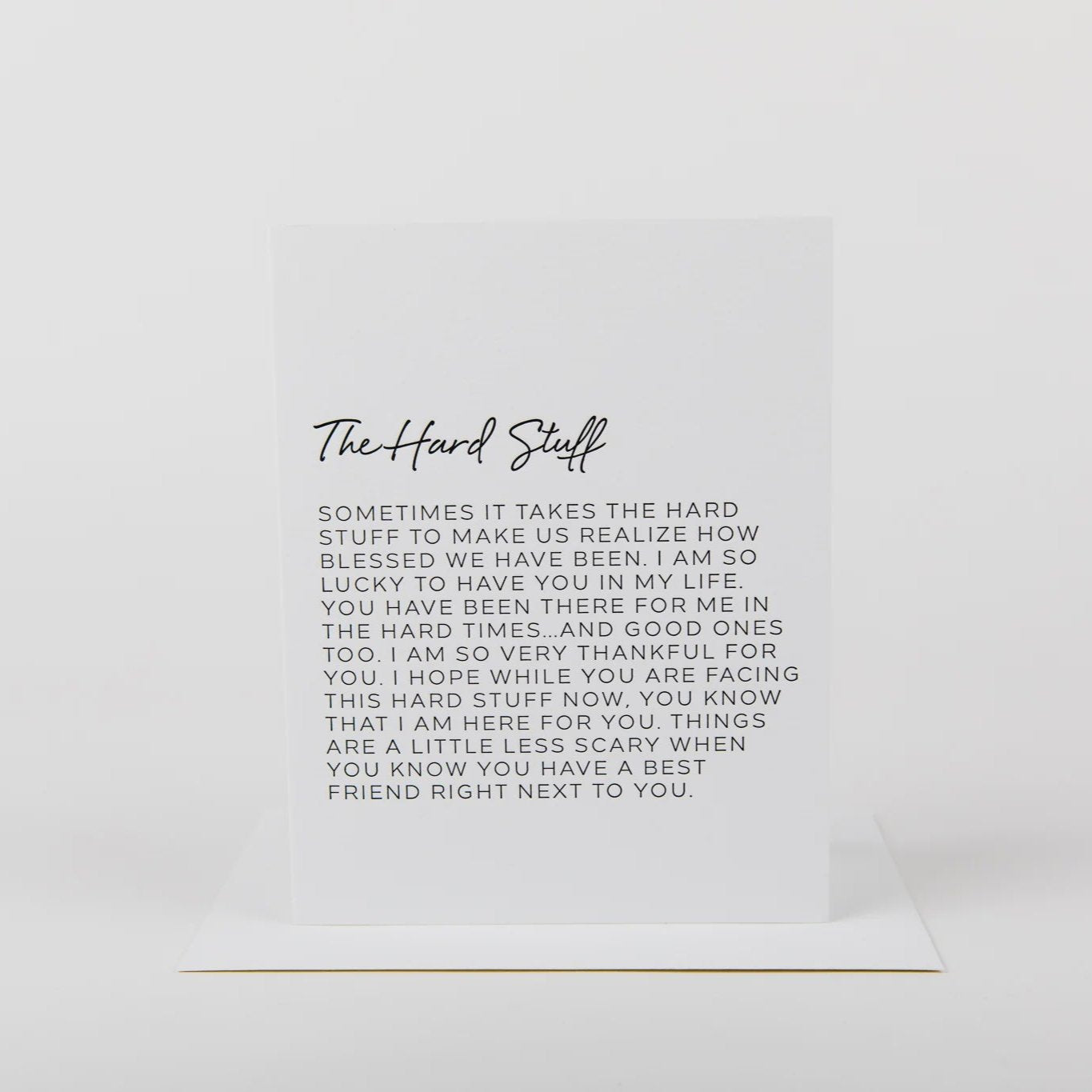 The Hard Stuff Card – Alberta's Own