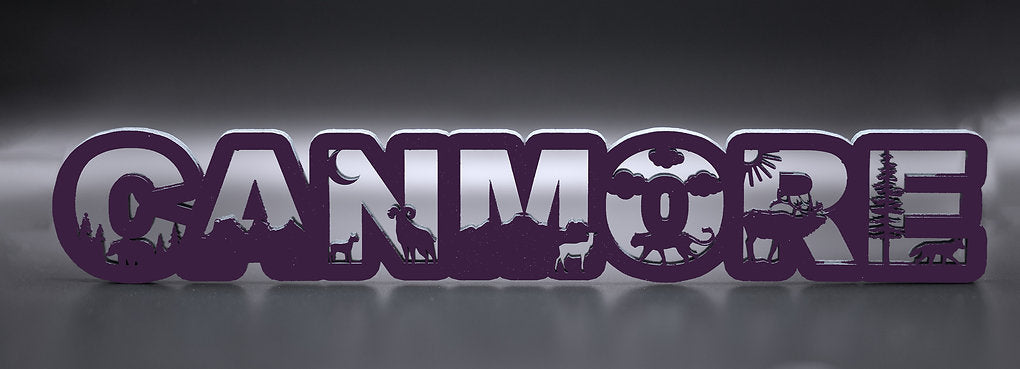 Standing Canmore Sign – Alberta's Own