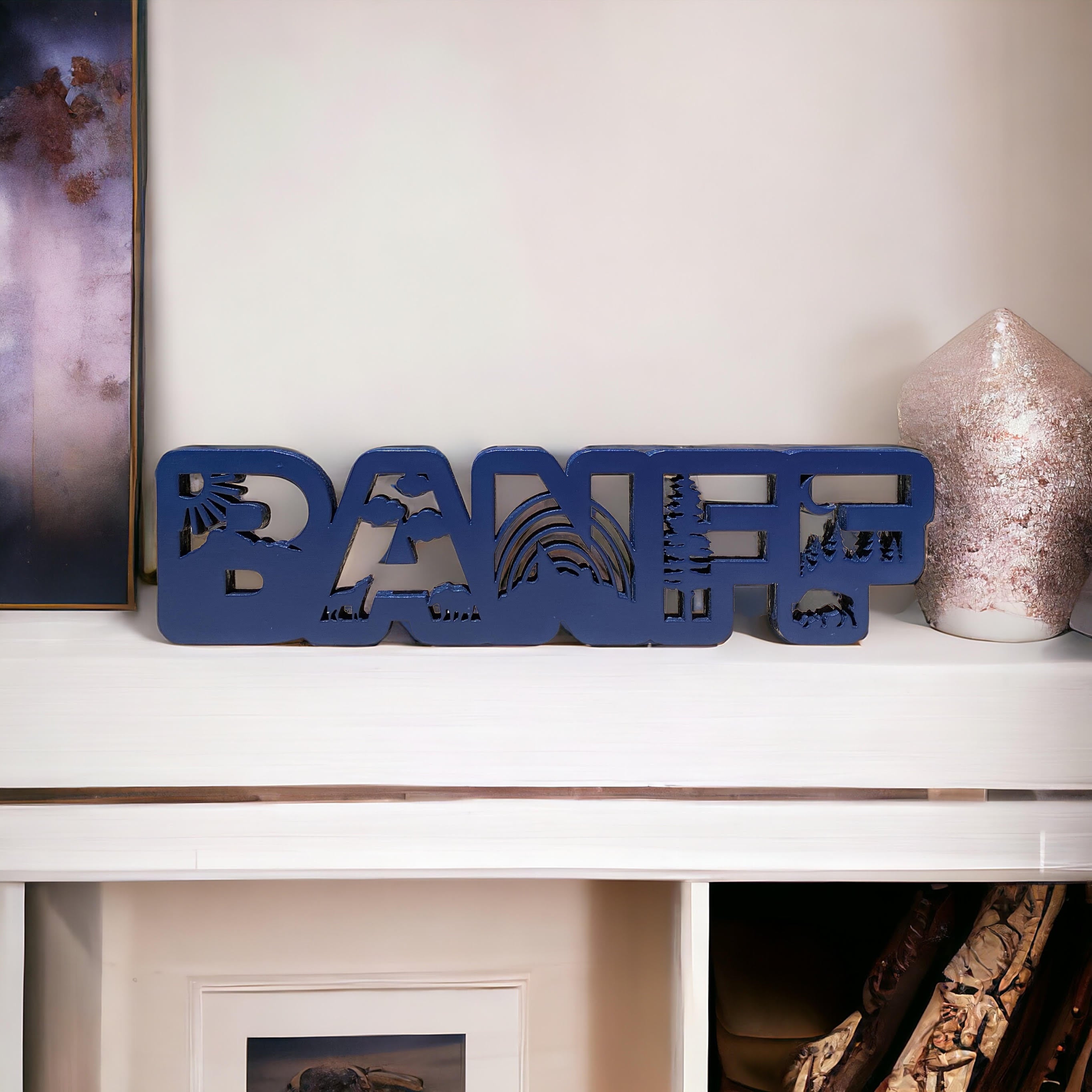 Standing Banff Sign – Alberta's Own