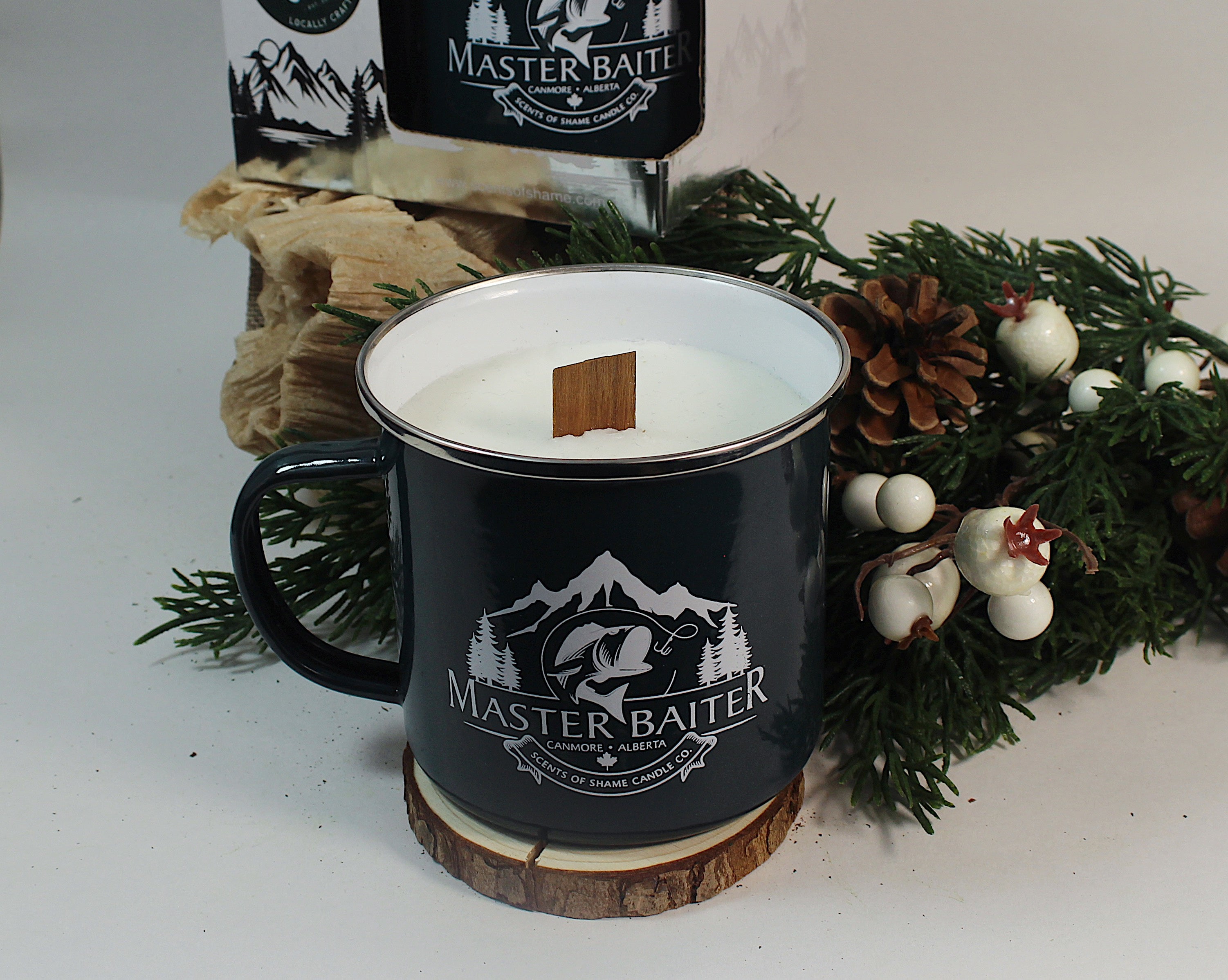 Master Baiter Camp Mug Candle – Alberta's Own