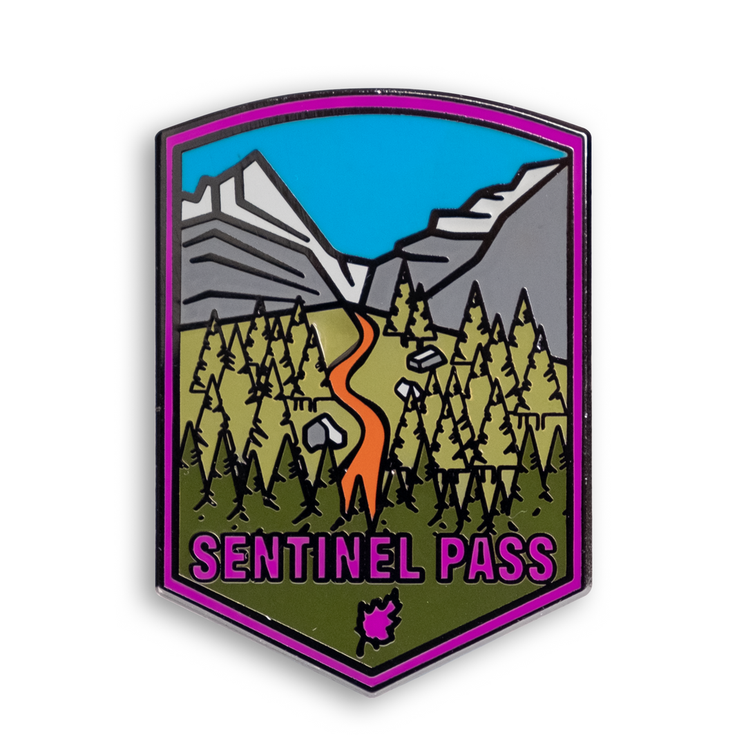 Sentinel Pass Pin – Alberta's Own