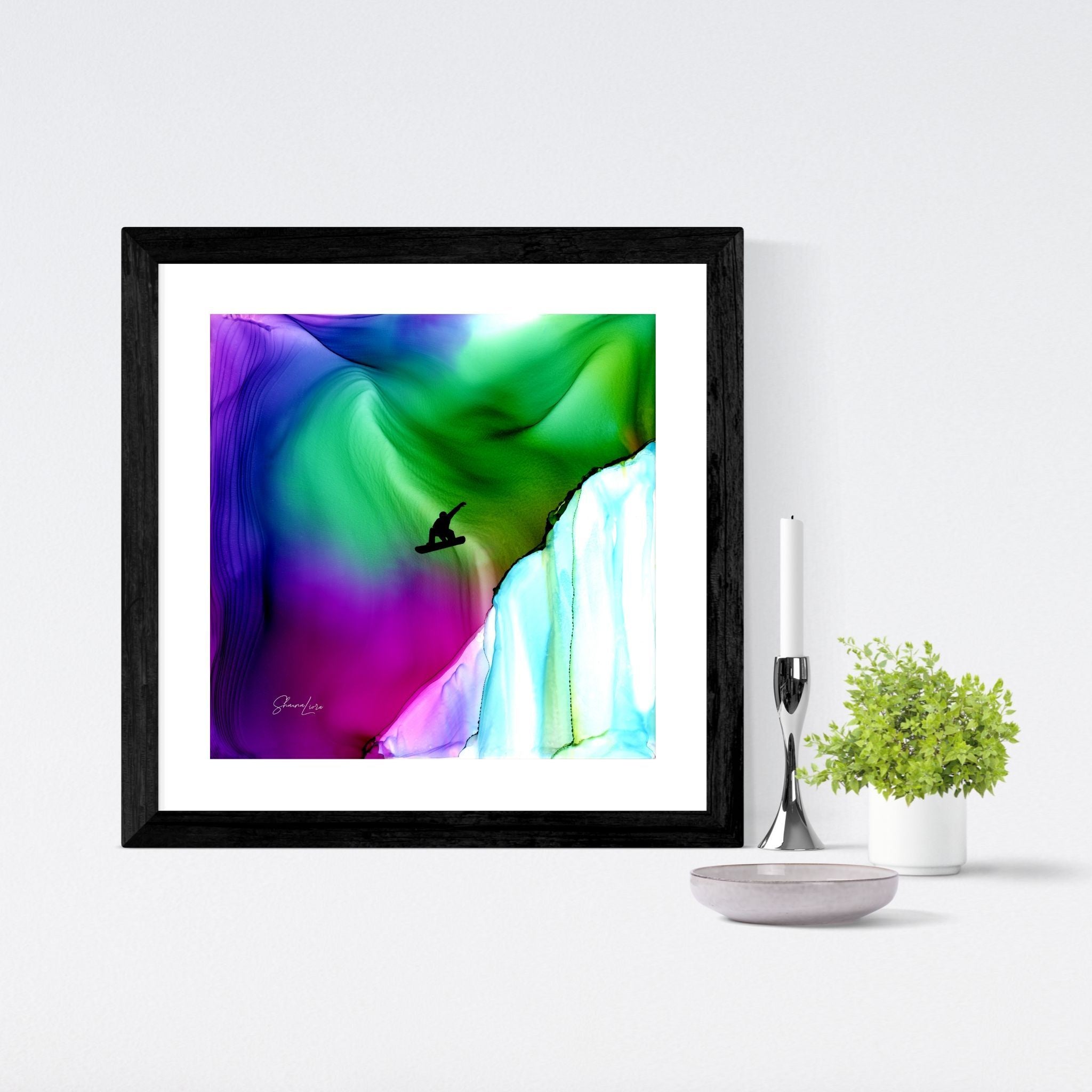 Weightless Shauna Liora FIRE Art Print – Alberta's Own
